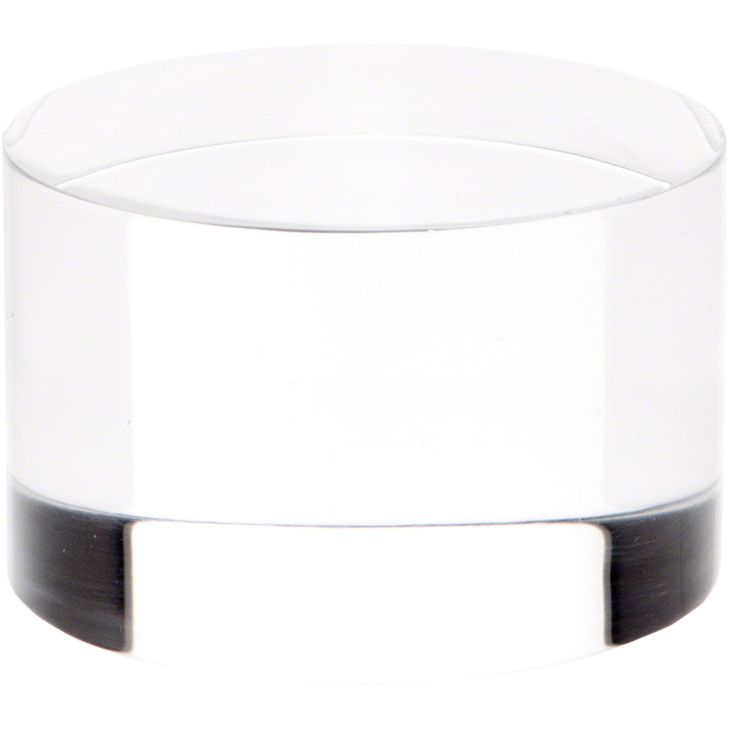 Plymor Clear Acrylic Solid Cylinder Round Display Riser, 1.5" H x 2.5 ...