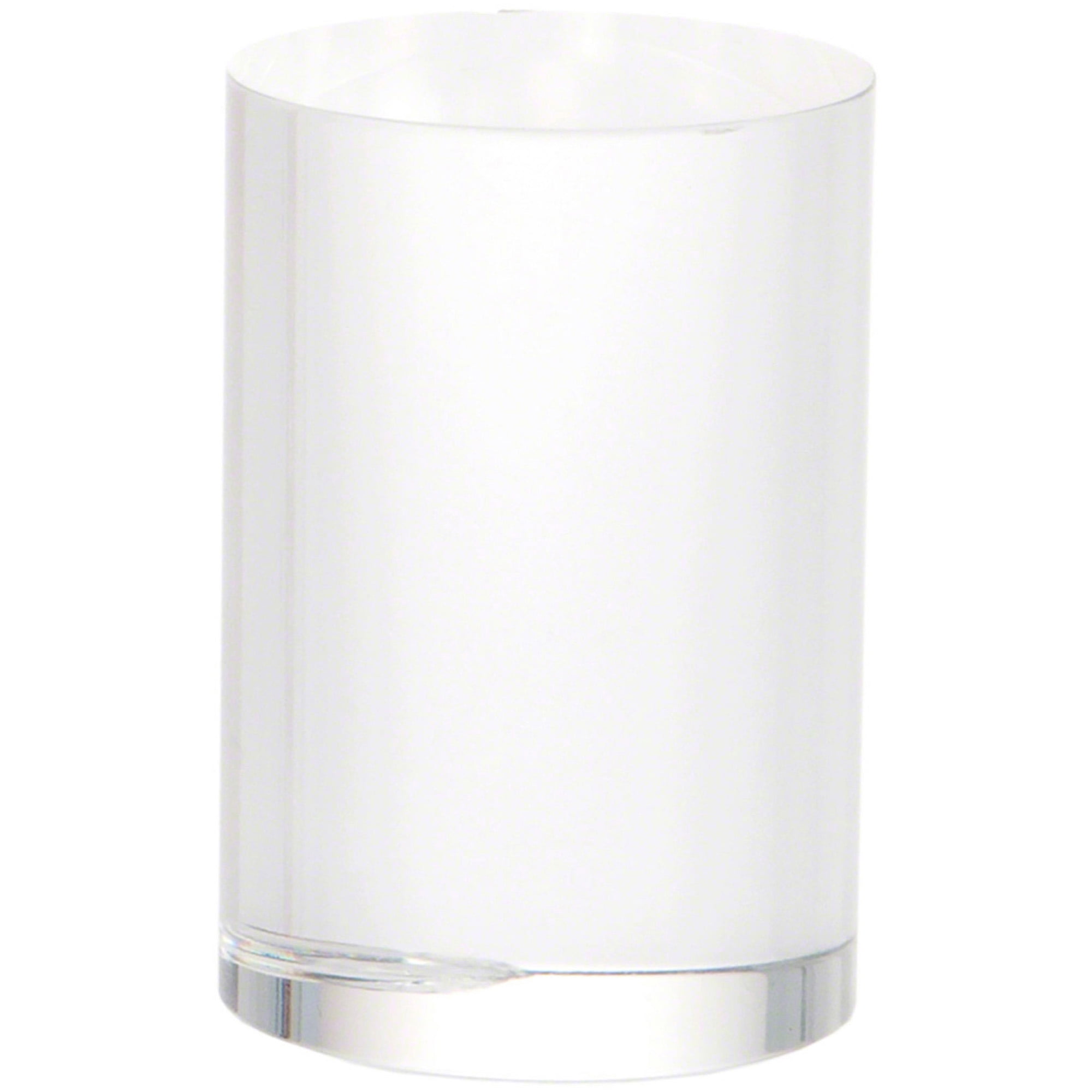 Plymor Clear Acrylic Solid Cylinder Round Display Riser, 3" H x 2" W (2 ...