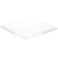 Plymor Clear Acrylic Rectangular Polished Edge Display Base, 8" W x 6" D x 0.25" H, Pack of 6 ...