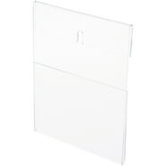 MT Displays Standoff Wall Mount Clear Plastic Acrylic Sign Holder ...