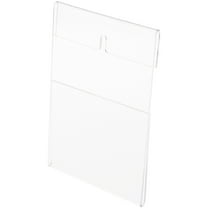 Azar 112740 3.5" W x 2.5" H L-Shaped Acrylic Sign Holder, 10Pack ...