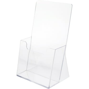 Deflecto, Single Compartment DocuHolder, 1 Each, Clear - Walmart.com