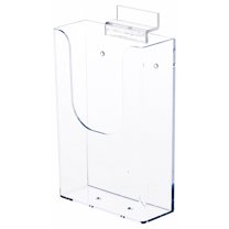 Plymor Clear Acrylic Tri-Fold Brochure Literature Holder (Wall Mount ...