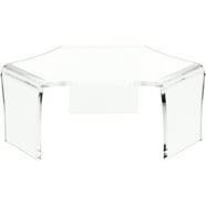 Plymor Clear Acrylic 3-Level Stair-Stepped Display Riser, 12.125" H x 8 ...