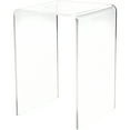 Plymor Clear Acrylic Vertical Square Display Riser, 6" H x 4" W x 4" D ...