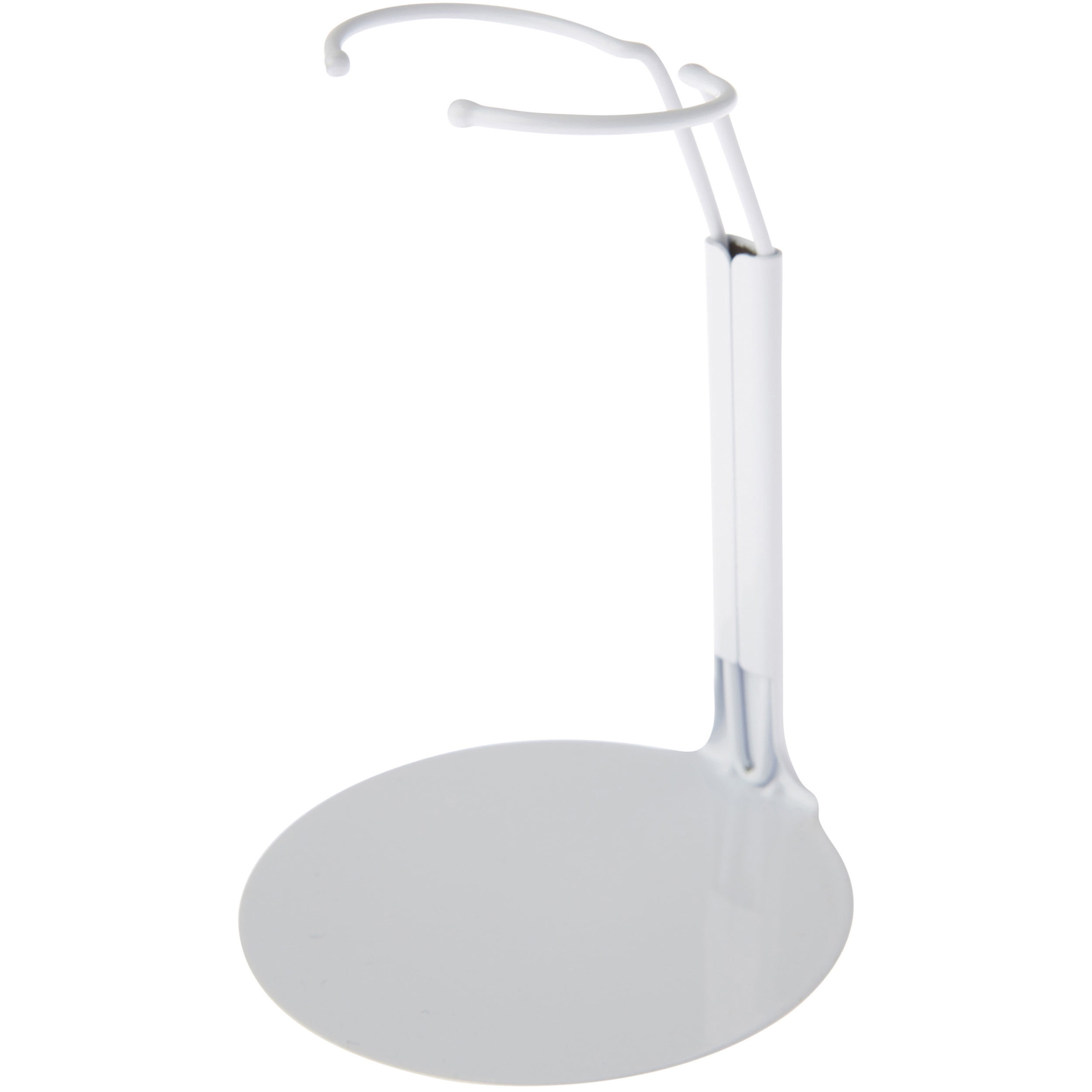 Plymor DSP-4175W White Adjustable Doll Stand, fits 7, 7.5, 8, 8.5, and ...