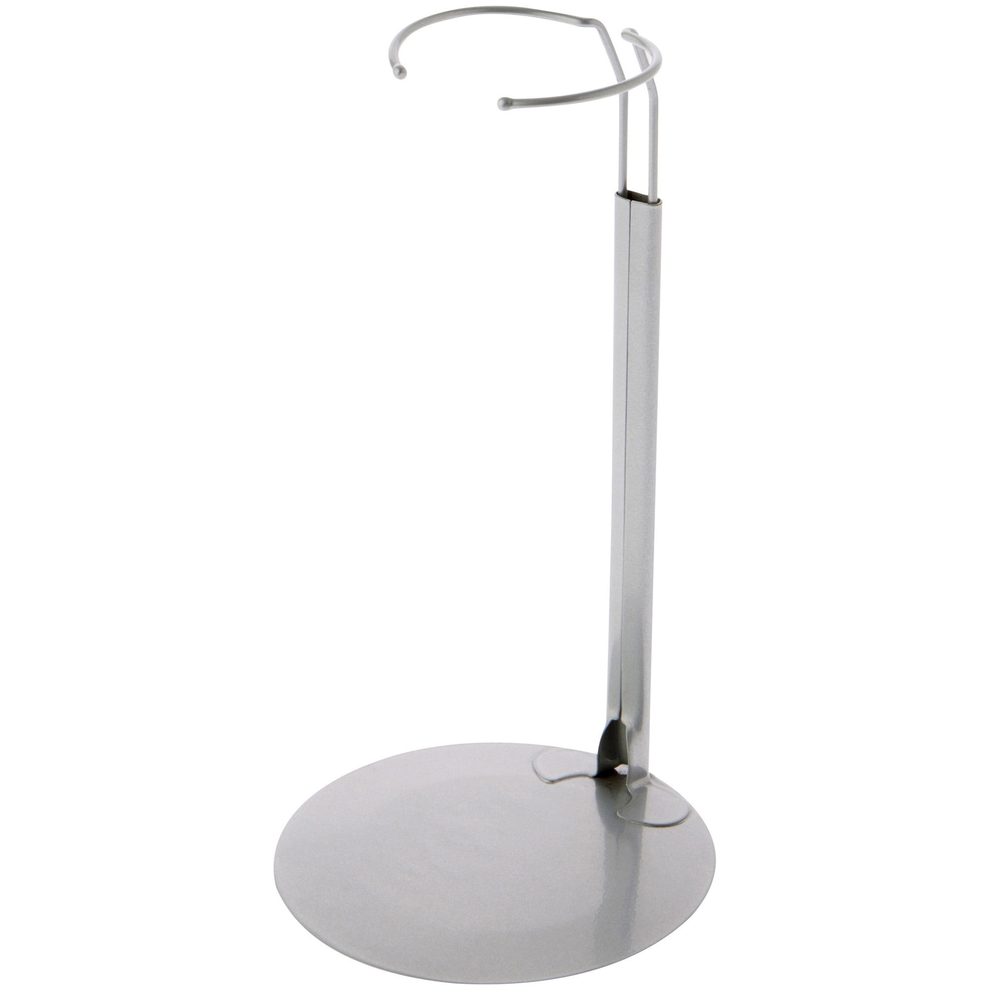 Plymor DSP-90S Silver Adjustable Doll Stand, fits 15, 16, 17, 18, 19 ...