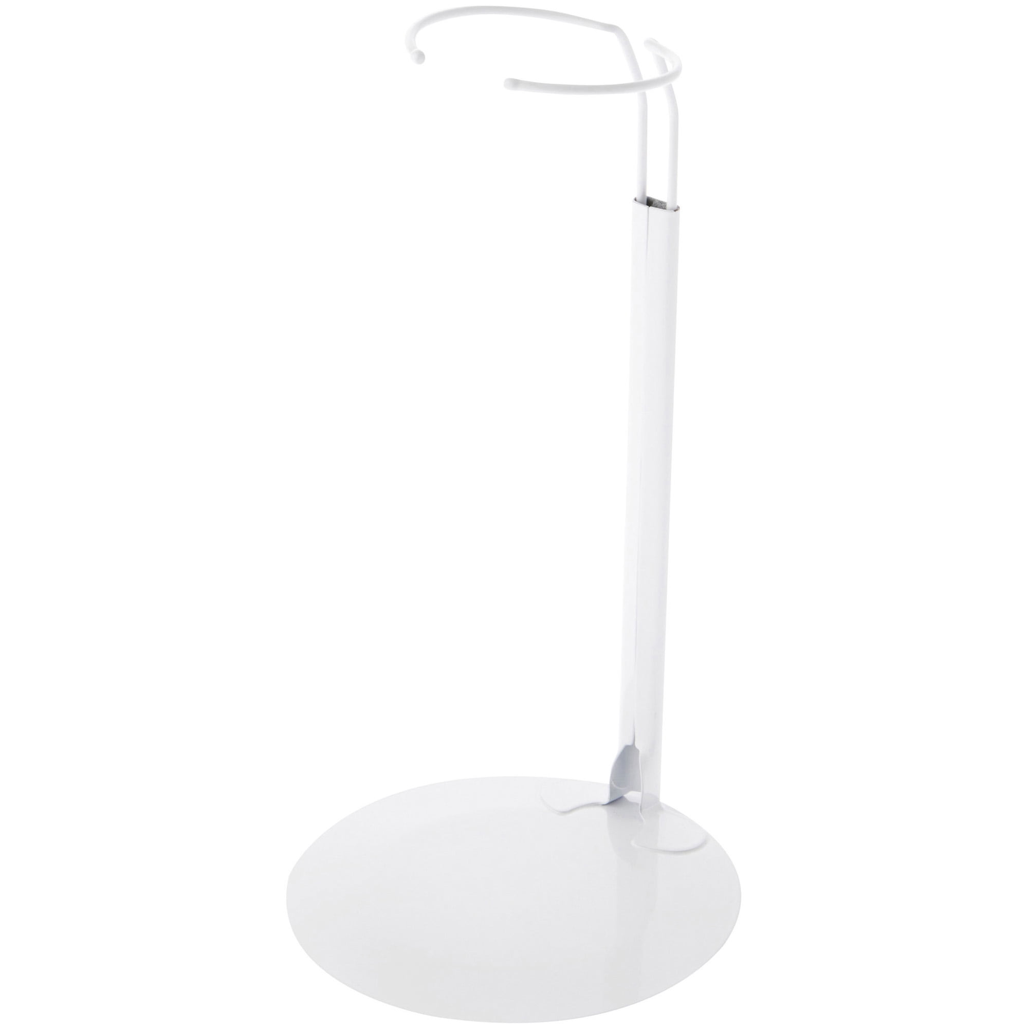Plymor DSP-90W White Adjustable Fashion Doll Stand, Fits 15-21 inch ...