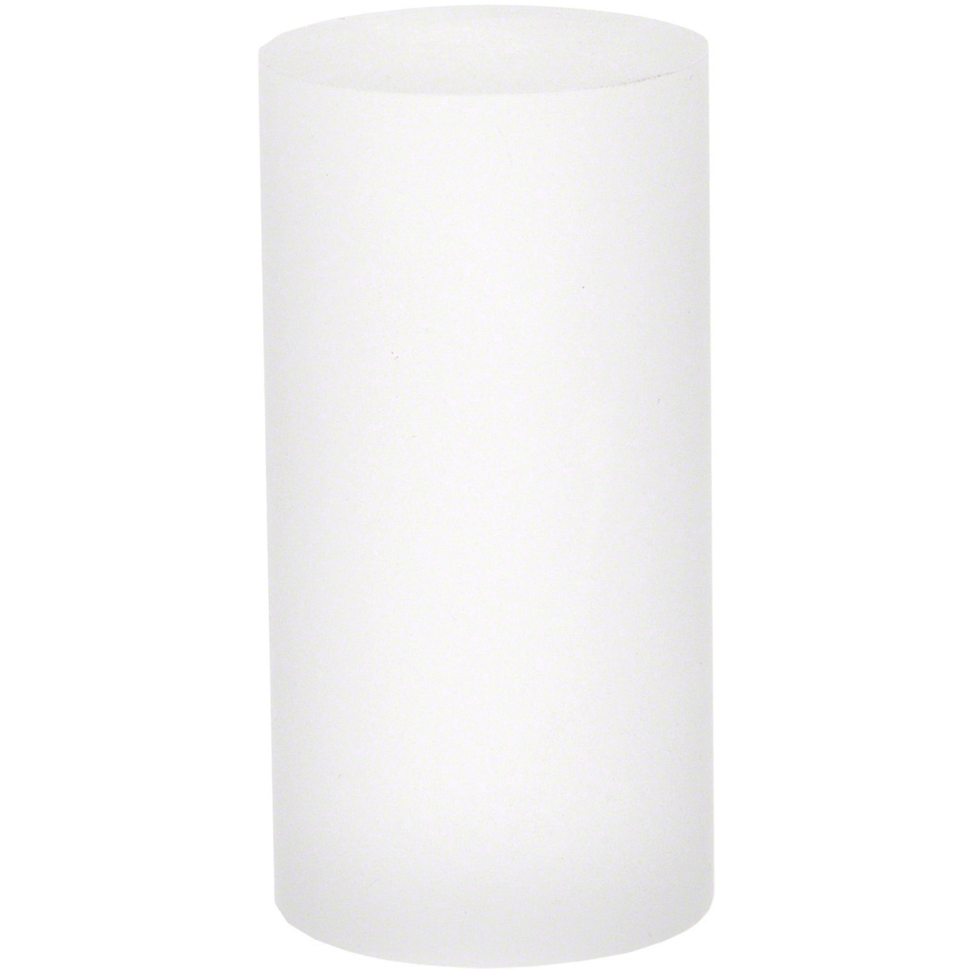Plymor Frosted Acrylic Solid Cylinder Round Display Riser, 3" H x 1.5 ...