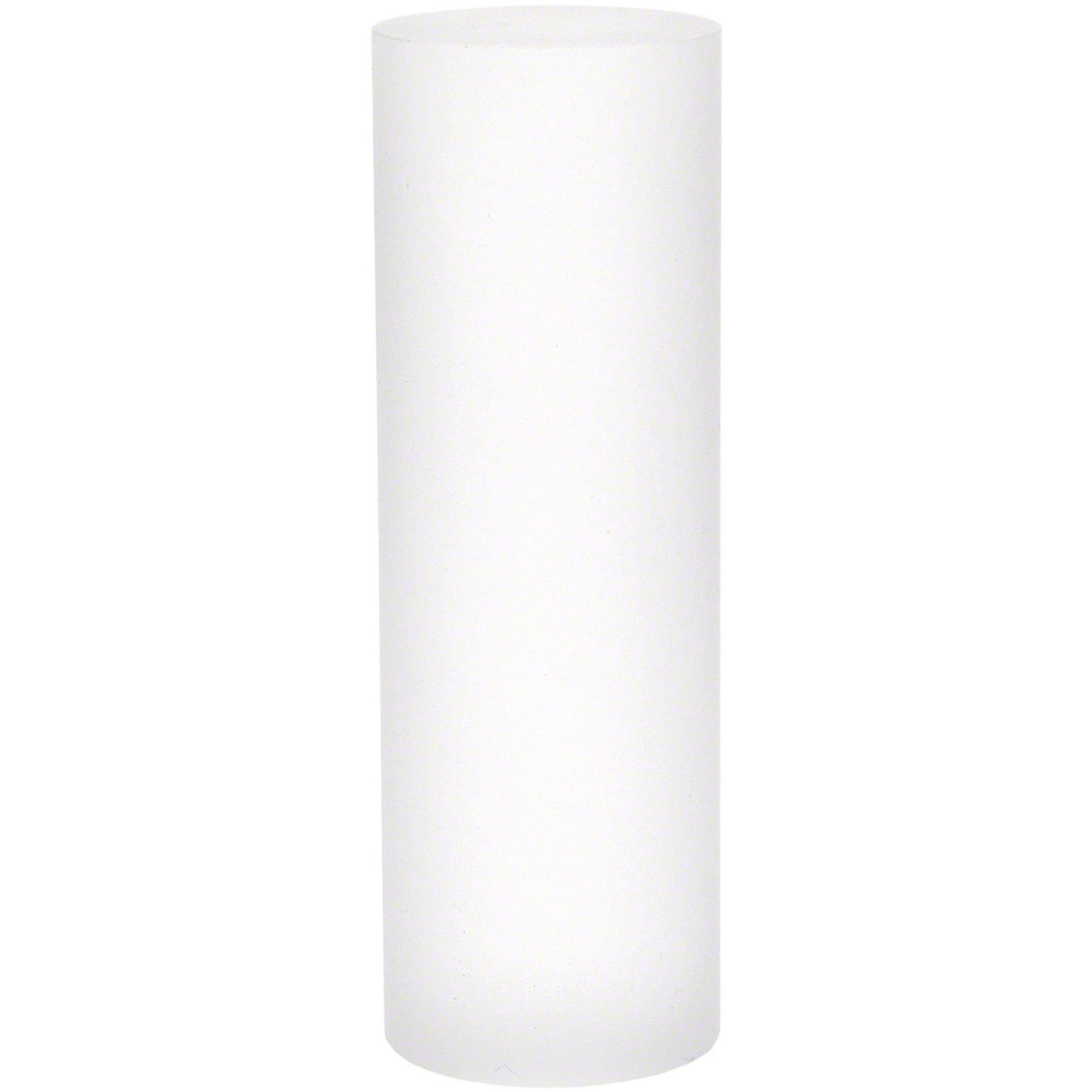 Plymor Frosted Acrylic Solid Cylinder Round Display Riser, 4.5" H x 1.5 ...