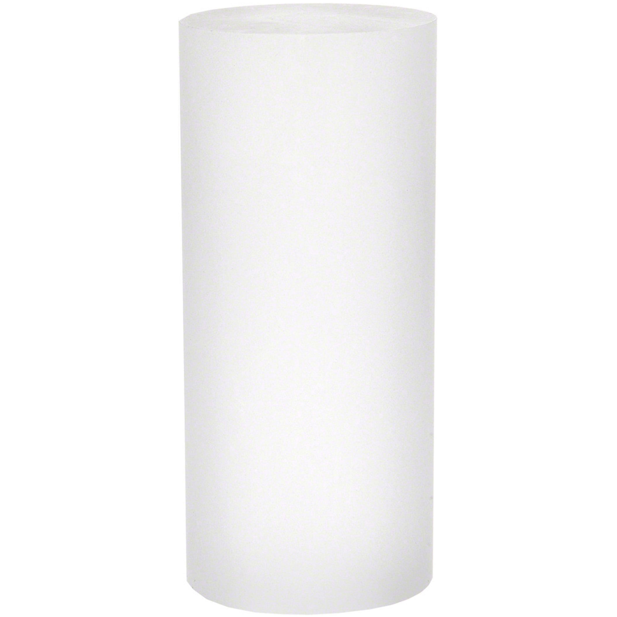 Plymor Frosted Acrylic Solid Cylinder Round Display Riser, 4.5" H x 2 ...