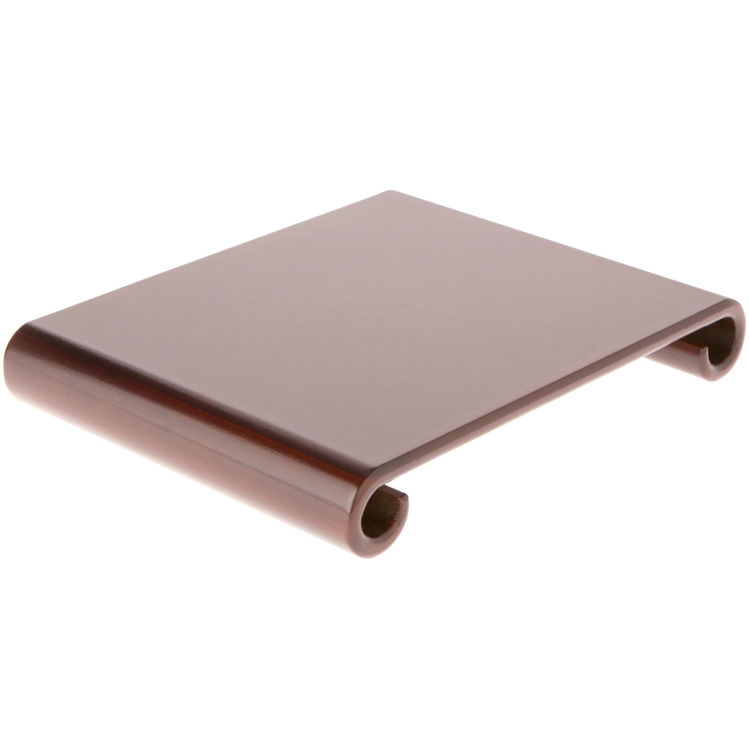 Plymor Walnut Scroll Wood Veneer Footed Display Base, 10" W x 8" D x 1. ...