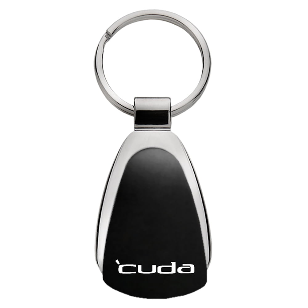 Plymouth Barracuda Cuda Keychain & Keyring - Black Teardrop - Walmart.com