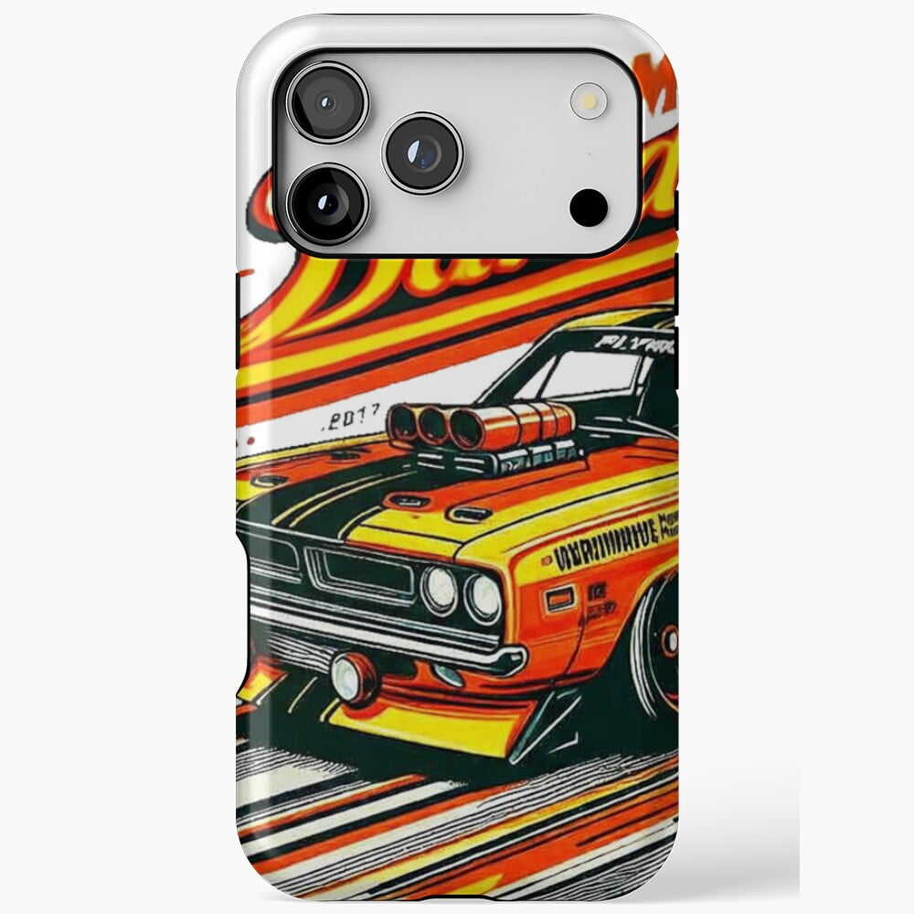 Plymouth Barracuda Muscle Car iPhone Case 17 through 11 Pro Max ...