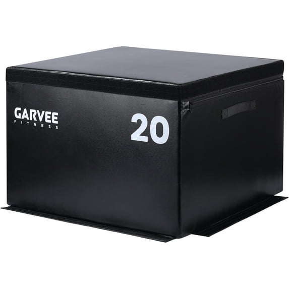 Plyo Box 6/12/20 Inch, Soft Plyometric Box, Stackable Adjustable ...