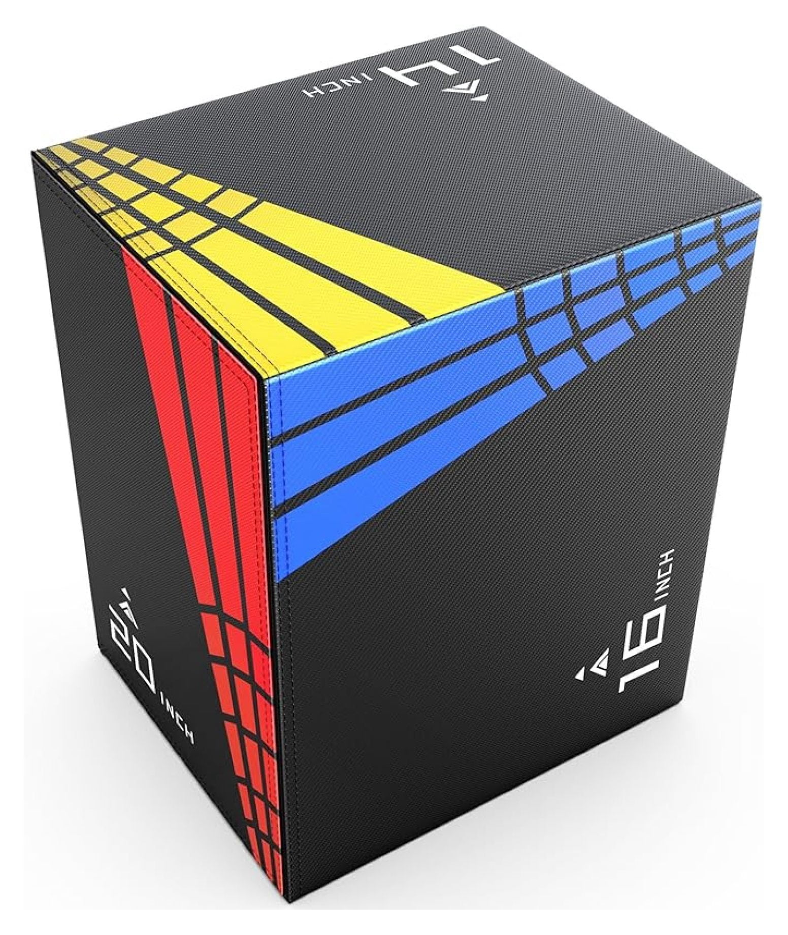 Plyo Box for Jumping, 3-in-1 Foam Plyometric Box – Home Gym Workout ...