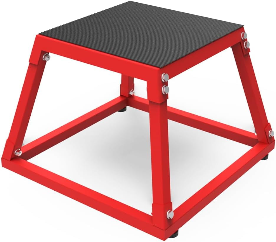 Plyometric Jump Box, 12/18/24/30 Inch Plyo Box,Steel Plyometric ...