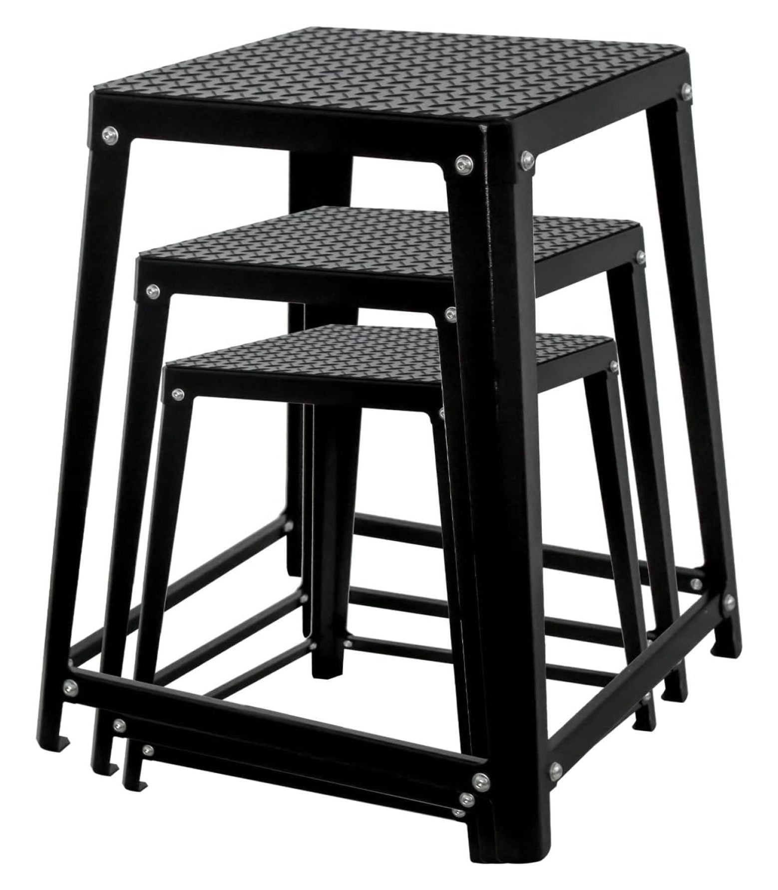 Plyometric Jump Box,12/18/24 Inch Anti-slip Plyo Box,Exercise Box Jump ...