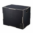 Plyometric Jump Box 30/24/20 Inch, Wooden Plyo Box, Agility Box, Step ...