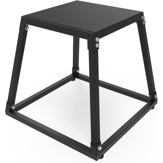 Plyometric Jump Box Set, 18 Inch Steel Plyo Box, Steel Plyometric ...