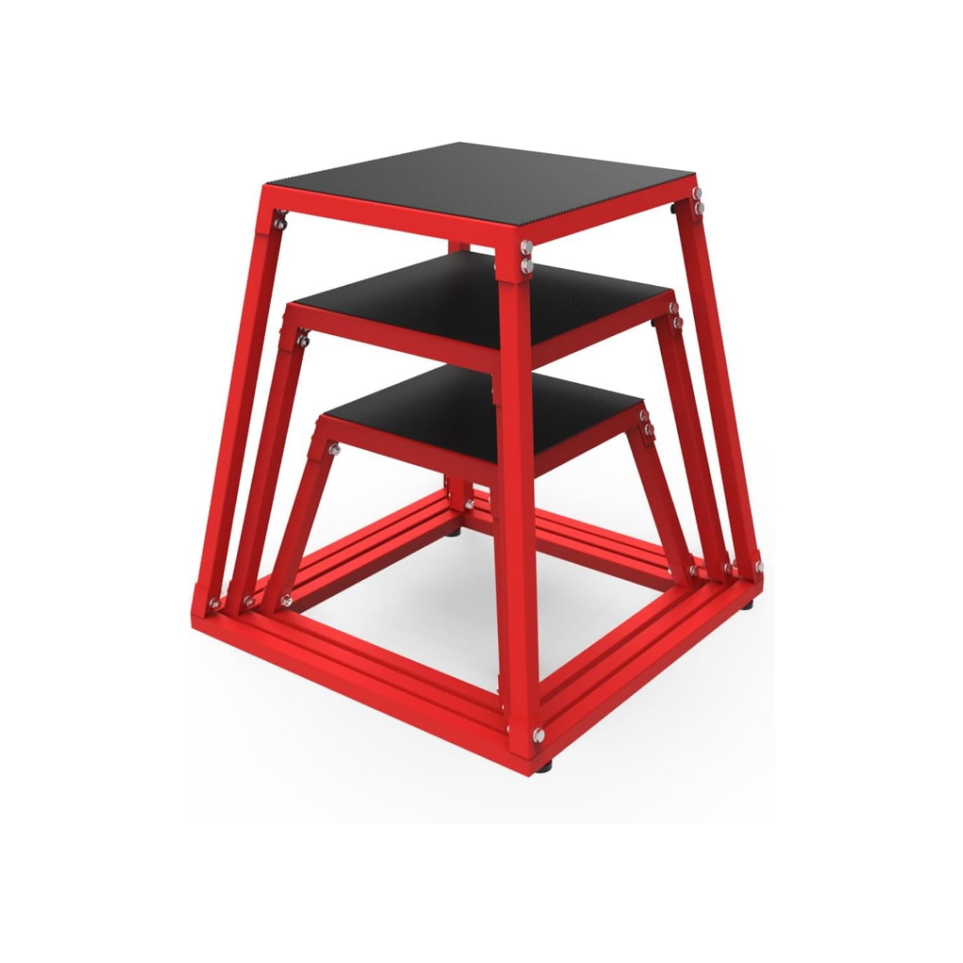 Plyometric Jump Box, Steel Plyo Platform and Jumping Box, Anti-Slip ...