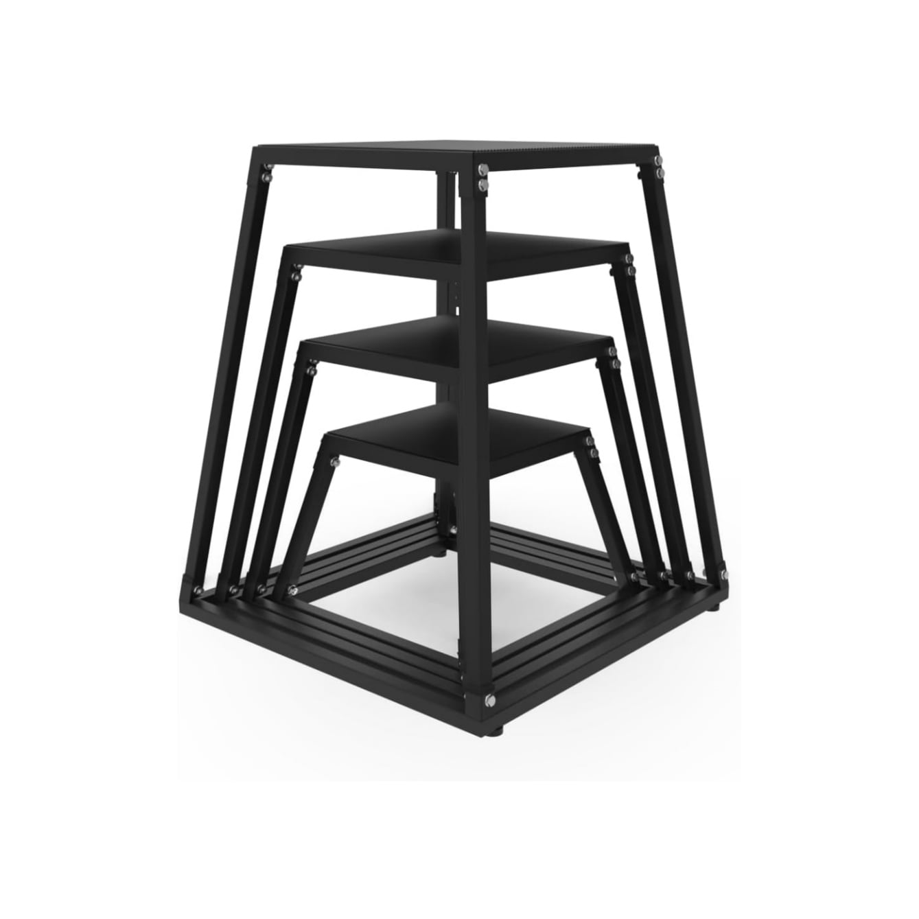 Plyometric Jump Box, Steel Plyo Platform and Jumping Box, Anti-Slip ...