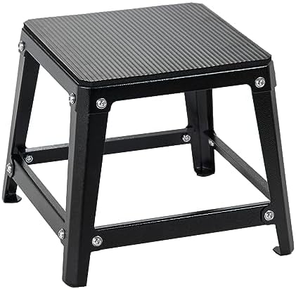 Plyometric Platform Box, 12/18/20/24 Inch Fitness Exercise Jump Box ...