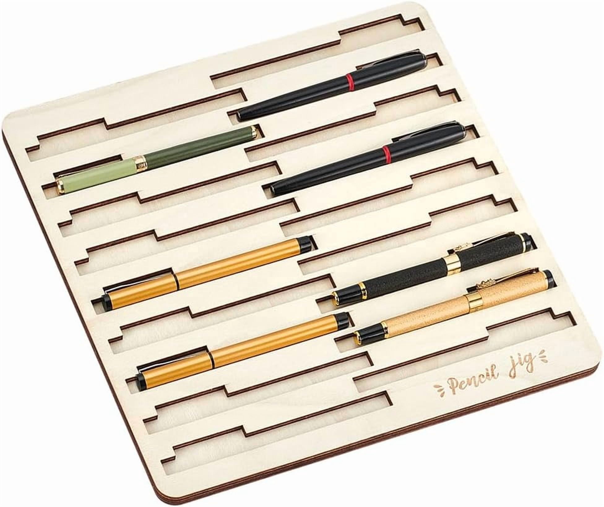 Plywood Wood Laser Pencil Jig Square BurlyWood 300x300x10mm Inner ...