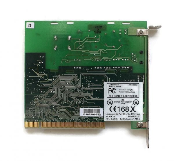 Pm560lki 56k pci modem, dw p/n:37-0101-3012, lnqusa-33437-m5-e ...