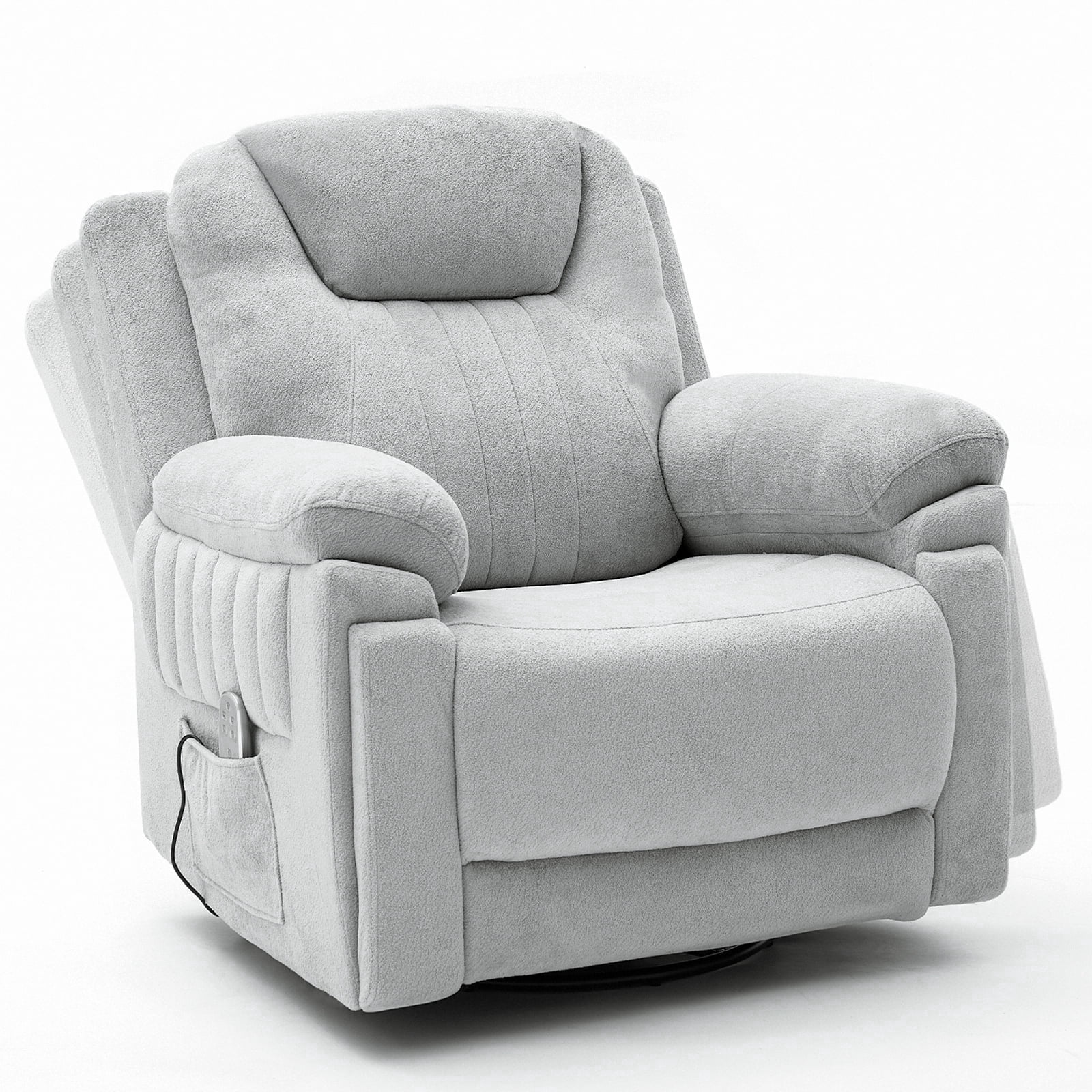 Pmango Electric Automatic Rocking Recliner Chair for Adults with 3 ...