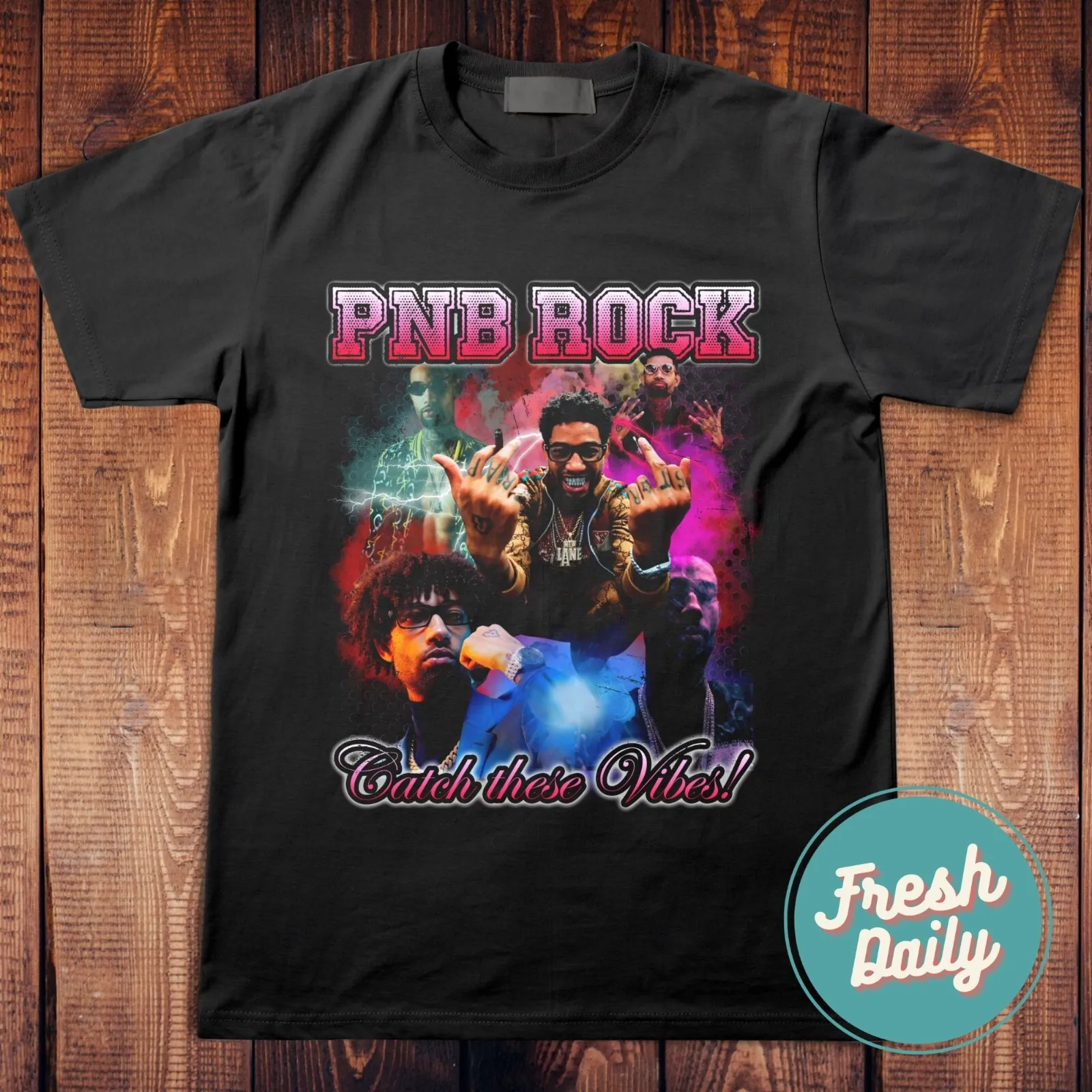 Pnb Rock T-shirt Rip Pnb Rock Rip Rakim Hasheem Allen Pnb Rock Merch ...