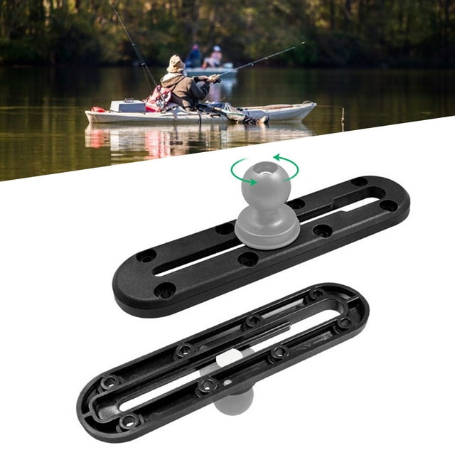 Pnellth 1 Set Kayak Track High Stability Simple Installation Fishing ...