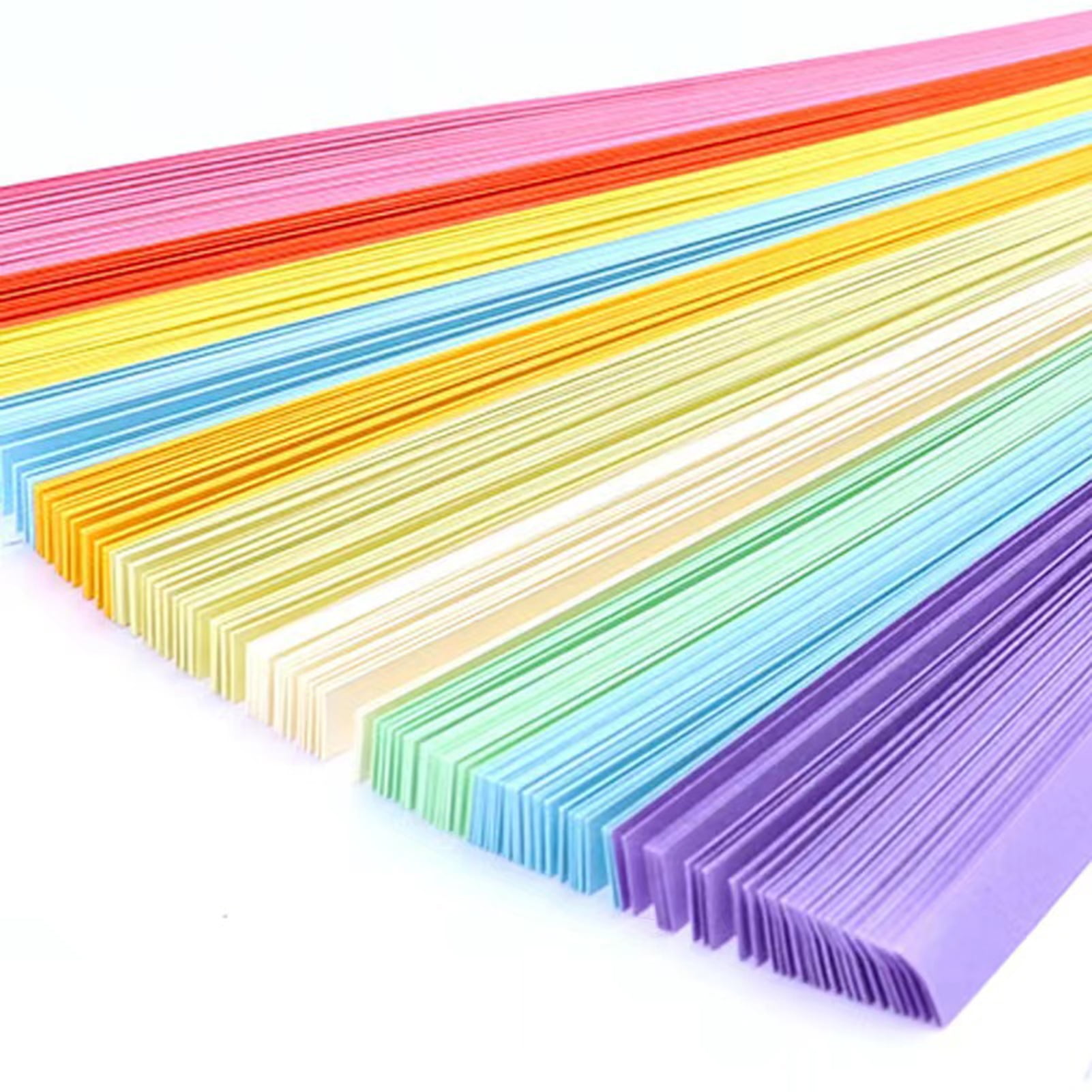 Pnellth 1080pcs Origami Star Lucky Star Paper Strips Solid Color ...