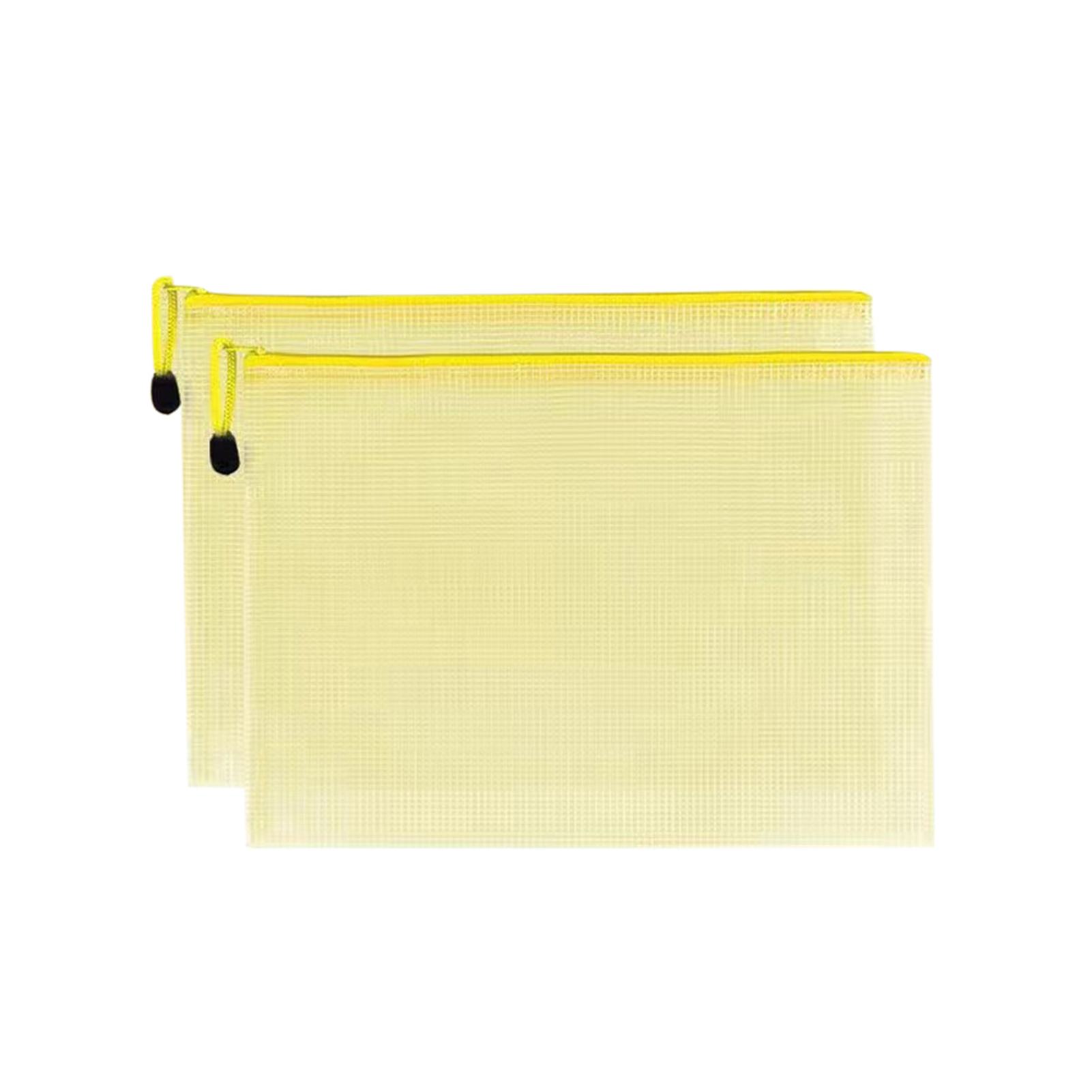 Pnellth 2Pcs Transparent Waterproof File Bags A4 A5 File Holder Mesh ...