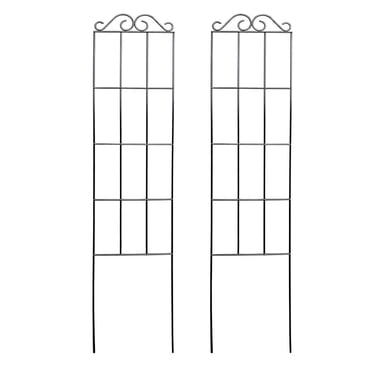 72" Dimensional Spires Trellis, Black - Walmart.com