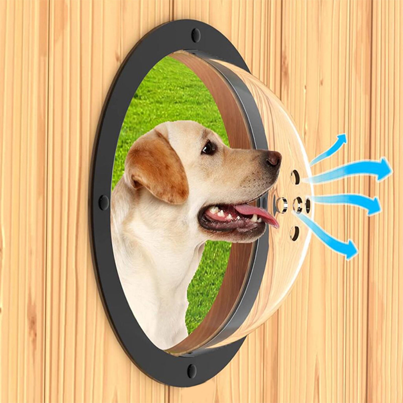 Pnellth Durable Acrylic Fence Window Upgrade Pet View Wide Application ...