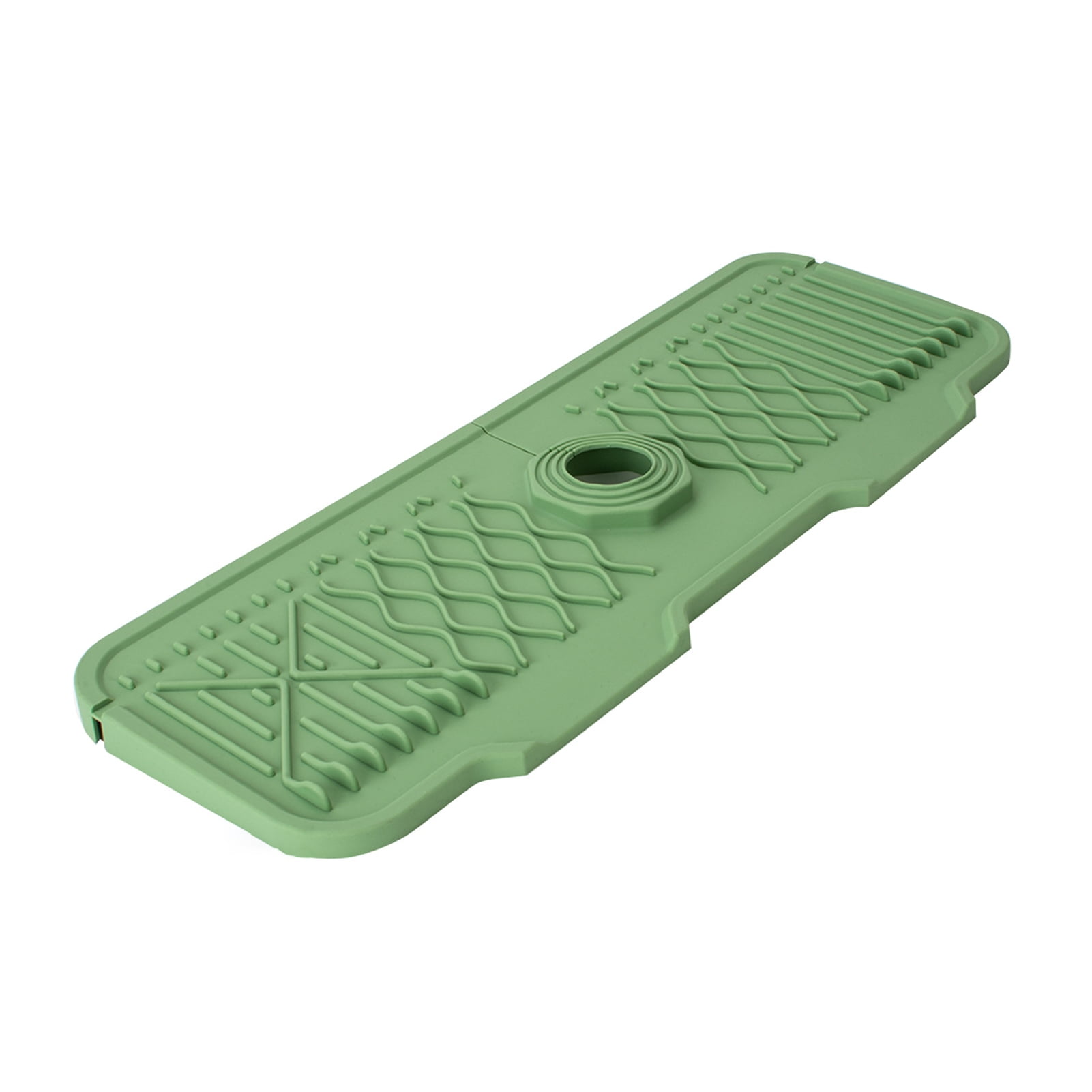 Pnellth Faucet Splash Pad Foldable Splash-resistant Slope Easy Drainage ...