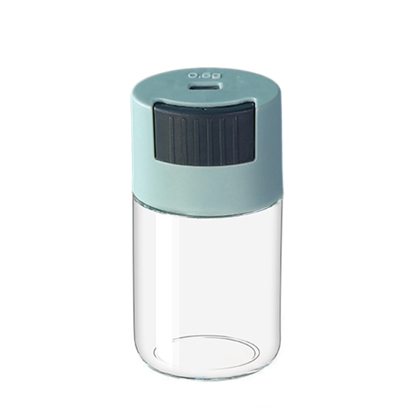Pnellth Glass Salt Shaker with Moisture Resistant Seal Easy Refill ...