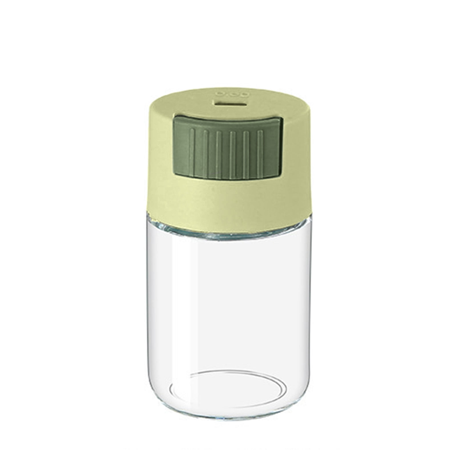 Pnellth Glass Salt Shaker with Moisture Resistant Seal Easy Refill ...