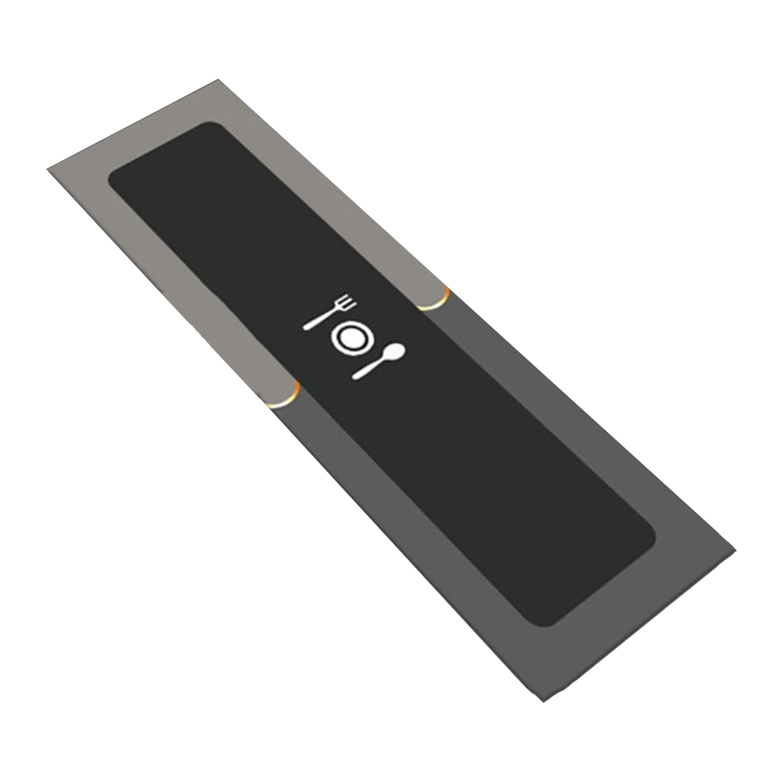 Pnellth Kitchen Bathroom Door Mat Machine Washable Printed Rectangular ...