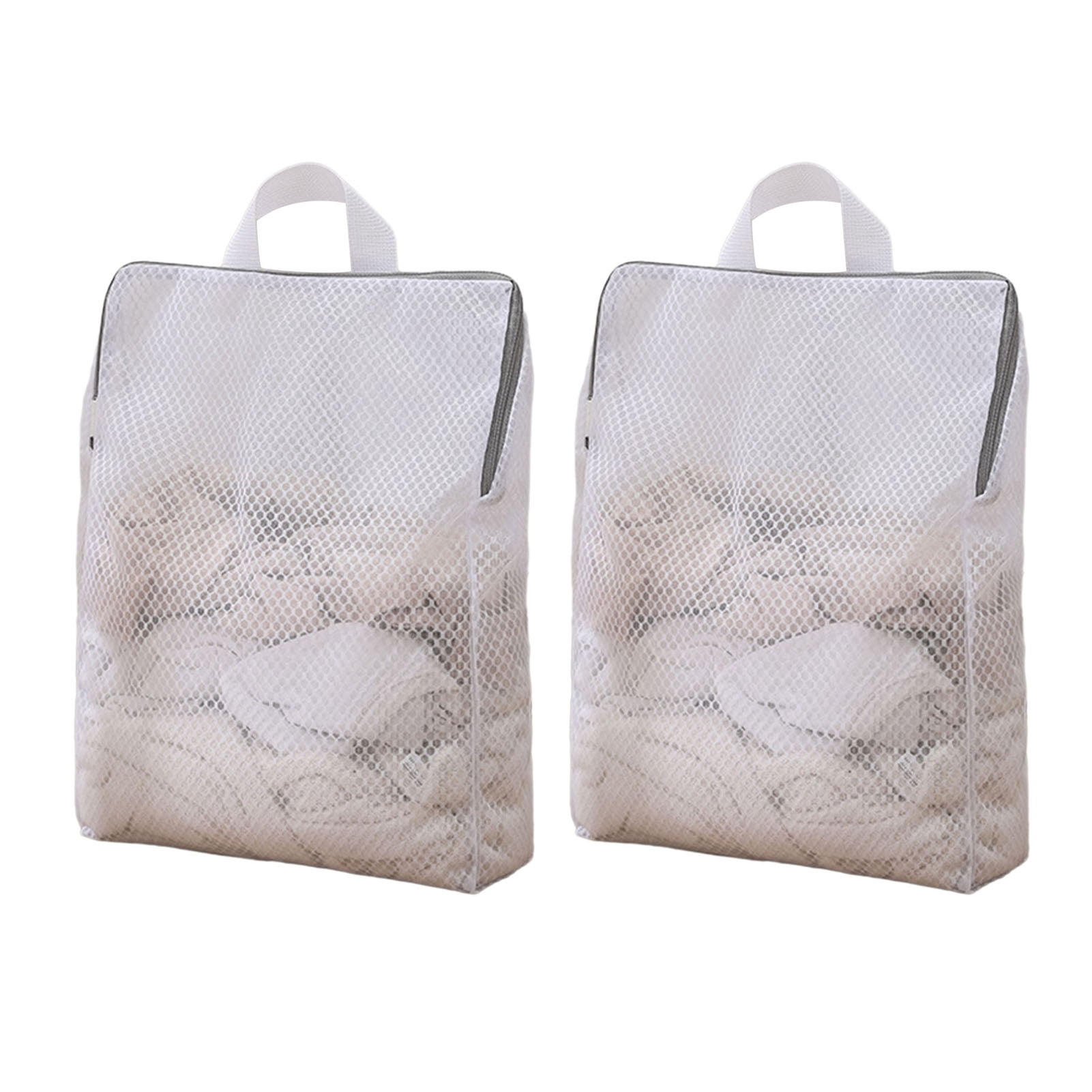 Pnellth Mesh Laundry Bags Mesh Washing Bag with Handle Large Capacity ...
