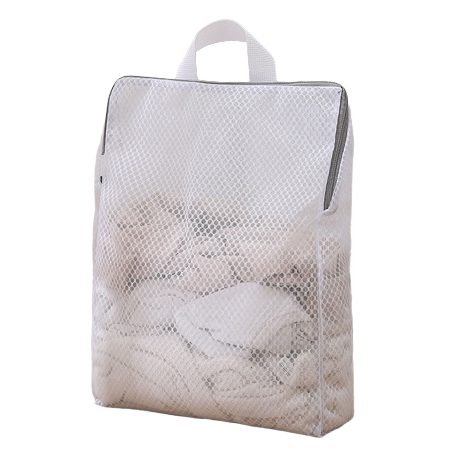 Pnellth Mesh Laundry Bags Mesh Washing Bag with Handle Large Capacity ...