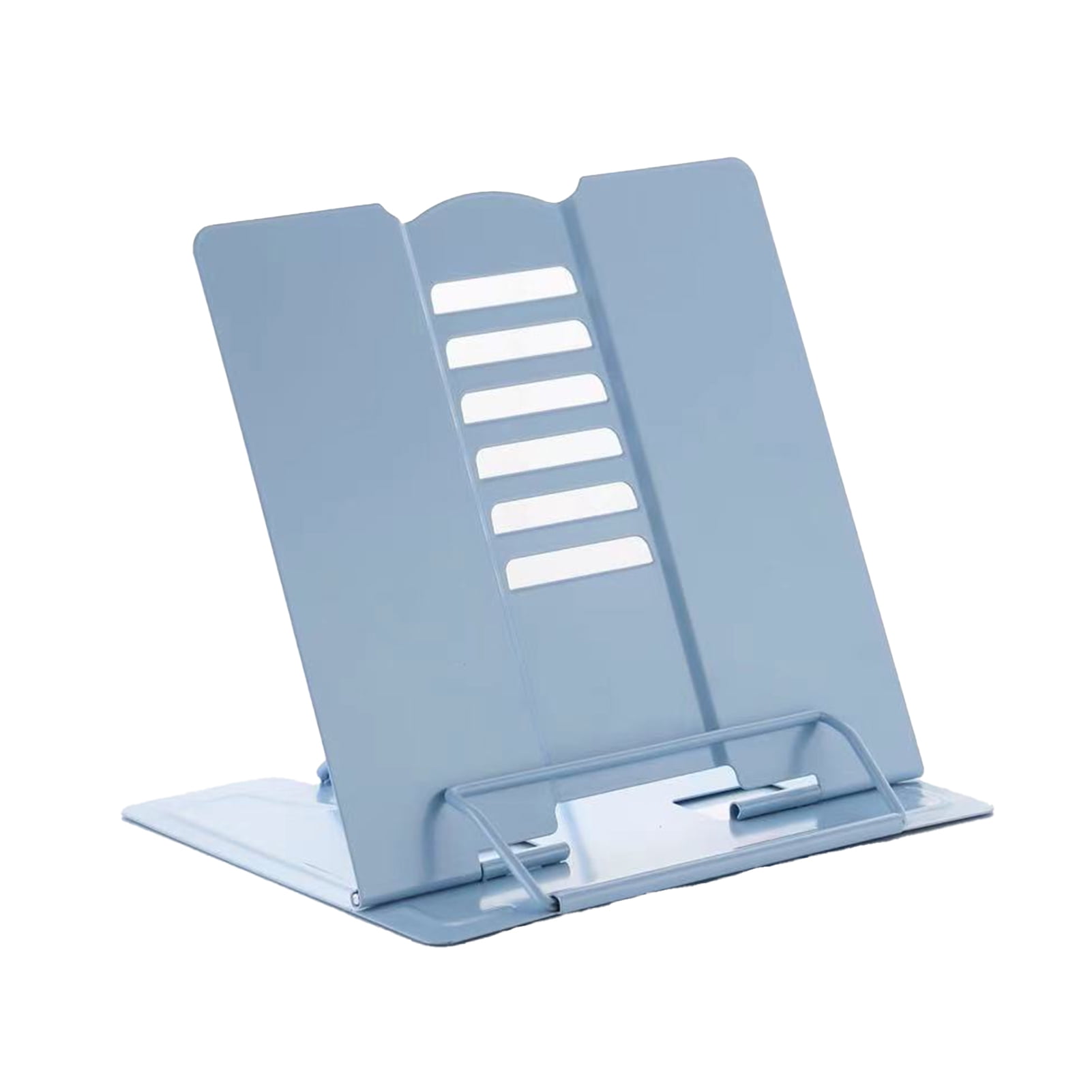 Pnellth Metal Book Stand Angle Adjustable Stable Support Space-saving ...