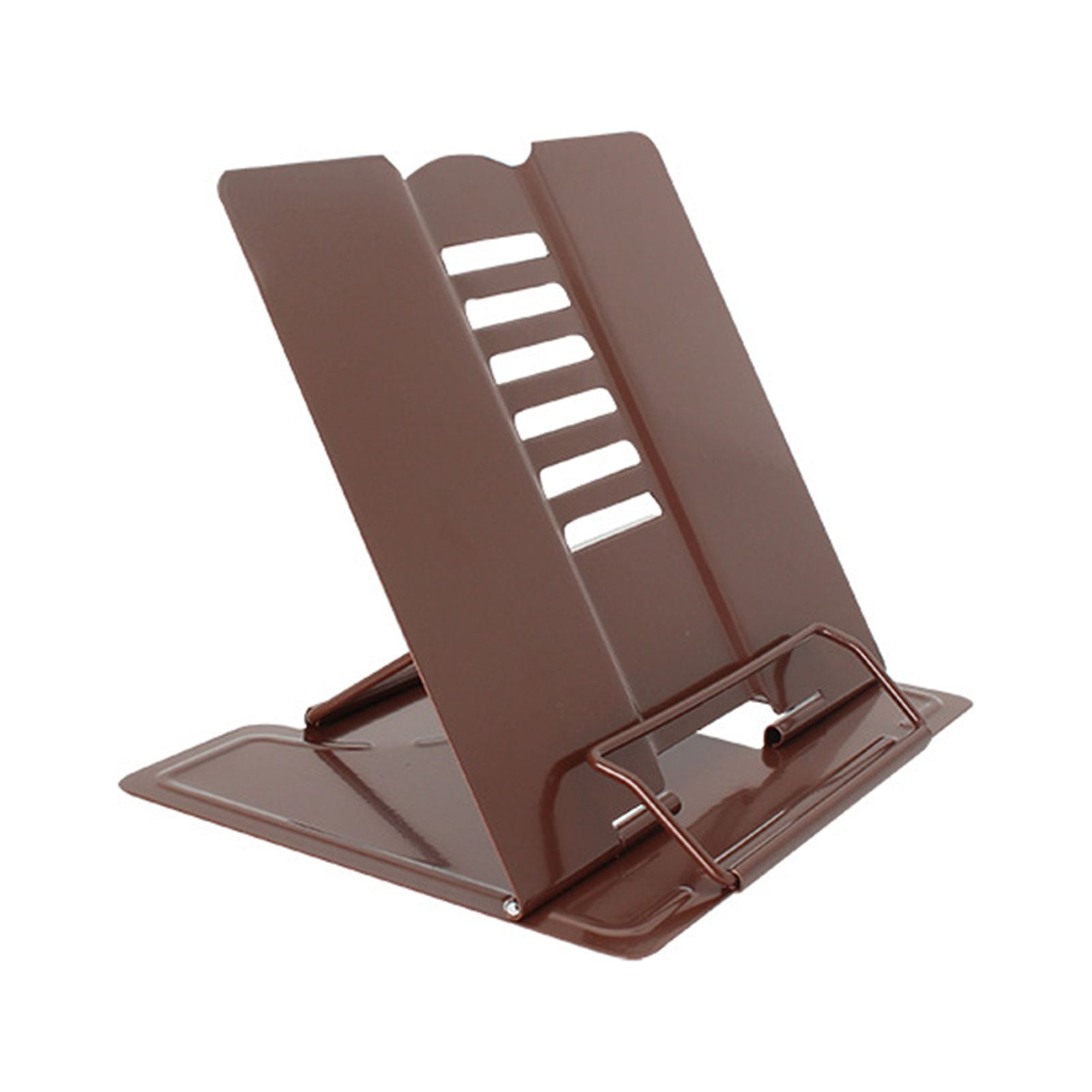 Pnellth Metal Book Stand Angle Adjustable Stable Support Space-saving ...