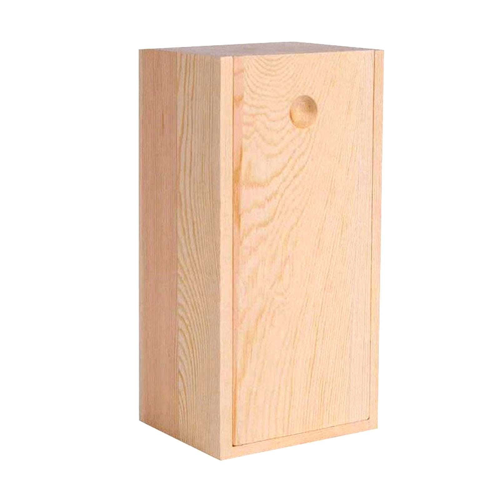 Pnellth Natural Wood Storage Box Drawer Lid Design Handmade Versatile ...