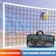 CROSSNET Four Square Volleyball Net and Game Set with Carrying Backpack ...