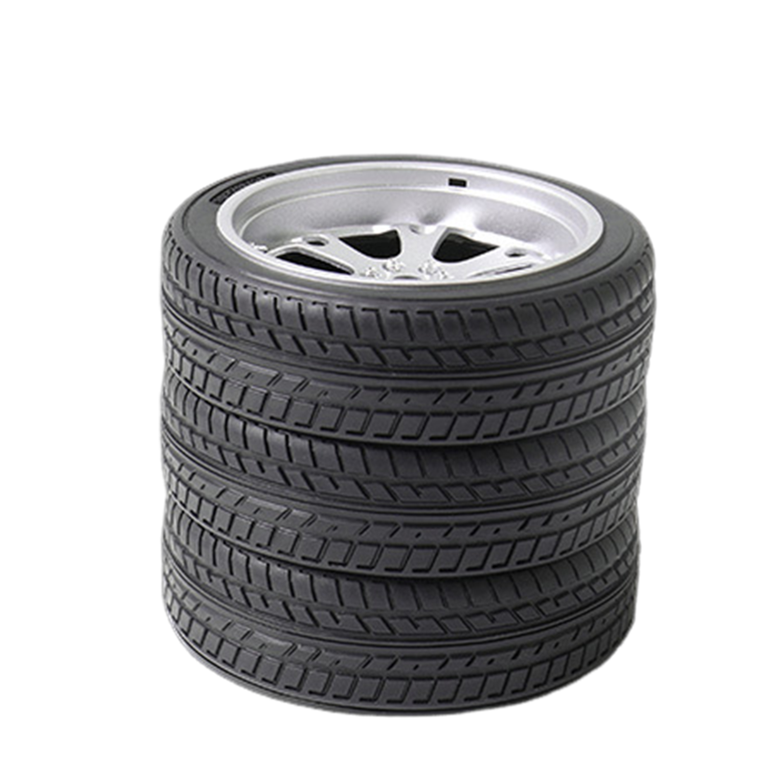 Pnellth Pen Holder Car Tire Shaped Design Realistic Fine Texture Non ...