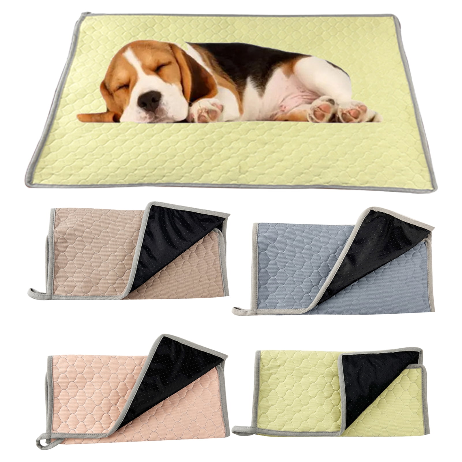 Pnellth Pet Sleeping Ice Pad Breathable Four Seasons Cool Cat Medium ...