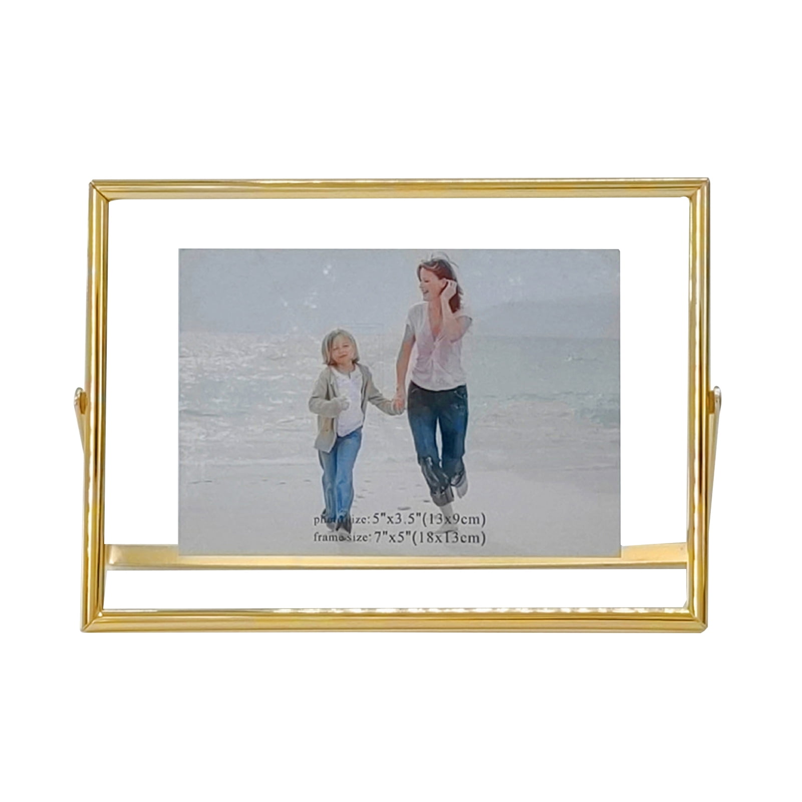 Pnellth Photo Frame Adjustable Durable Metal Frame Photo Holder Elegant ...