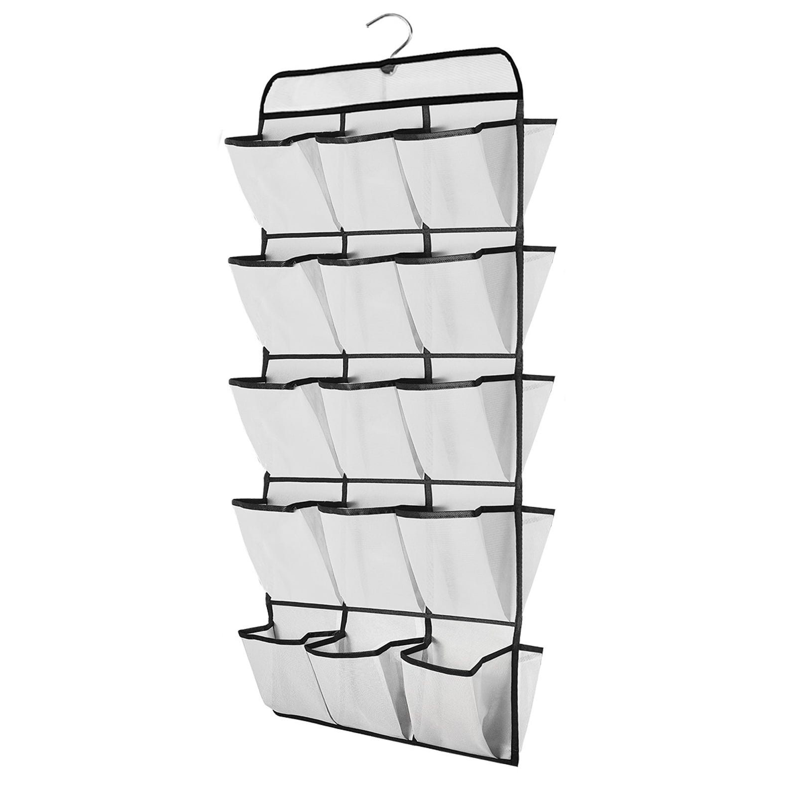 Pnellth Storage Hanging Bag 30 Large Mesh Pocket Dual Sided with ...